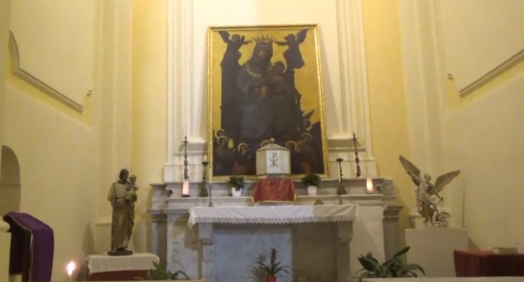 Aversa, video-visita all'Abbazia di San Lorenzo con Don Ernesto Rascato ...