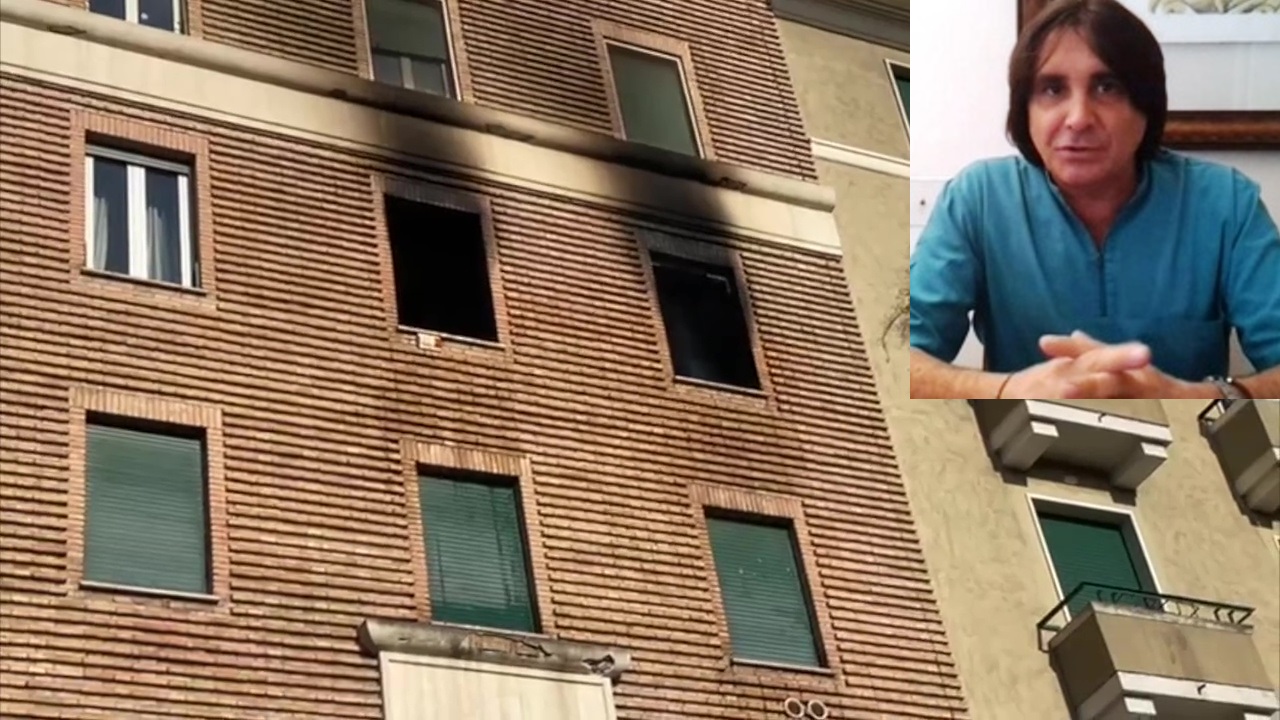 Incendio in appartamento, muore il "dentista dei vip" Ernesto Tafuri ...
